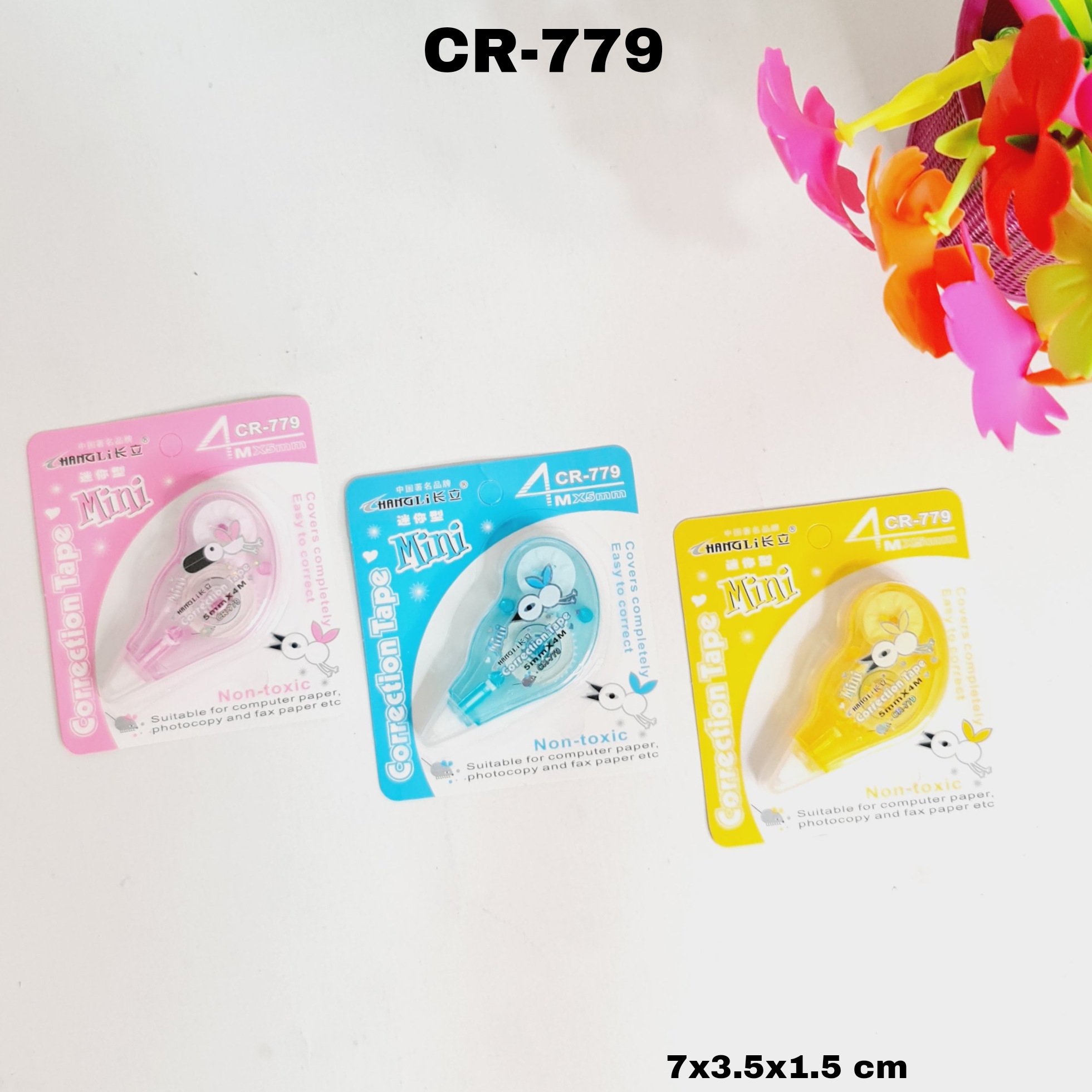 SOS Correction Tape CR Mini/Pita Koreksi/Tipex Rol/Tipex Kering ...