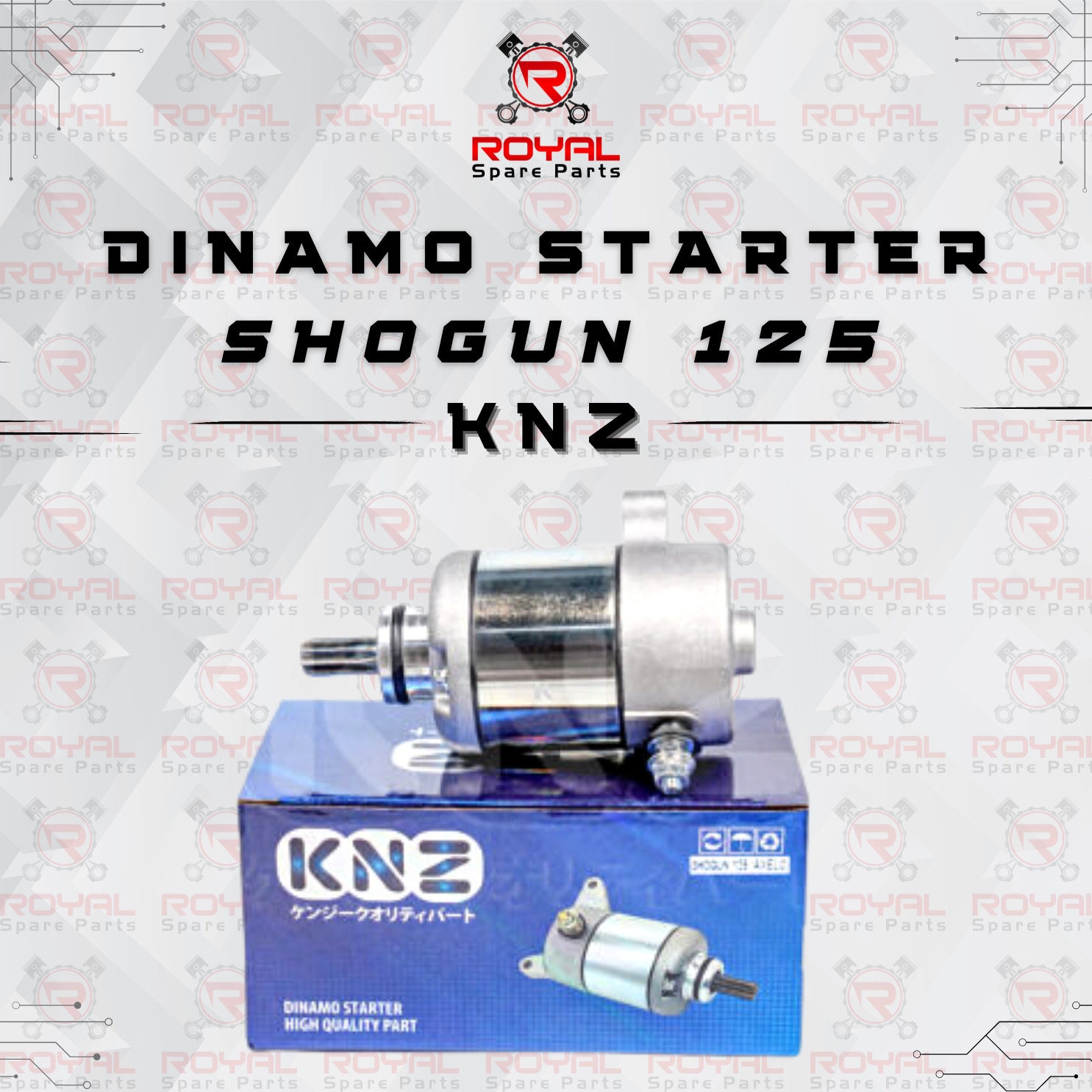 DINAMO STARTER SHOGUN 125 KNZ | Lazada Indonesia