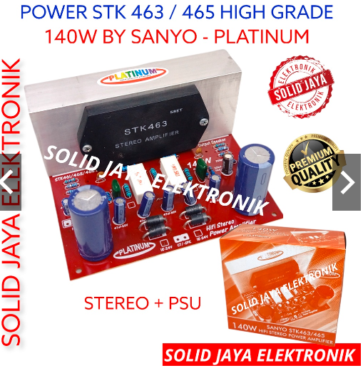 KIT POWER STK463 STK465 POWER STEREO 140W 140 WATT STK 463 STK 465 BY ...
