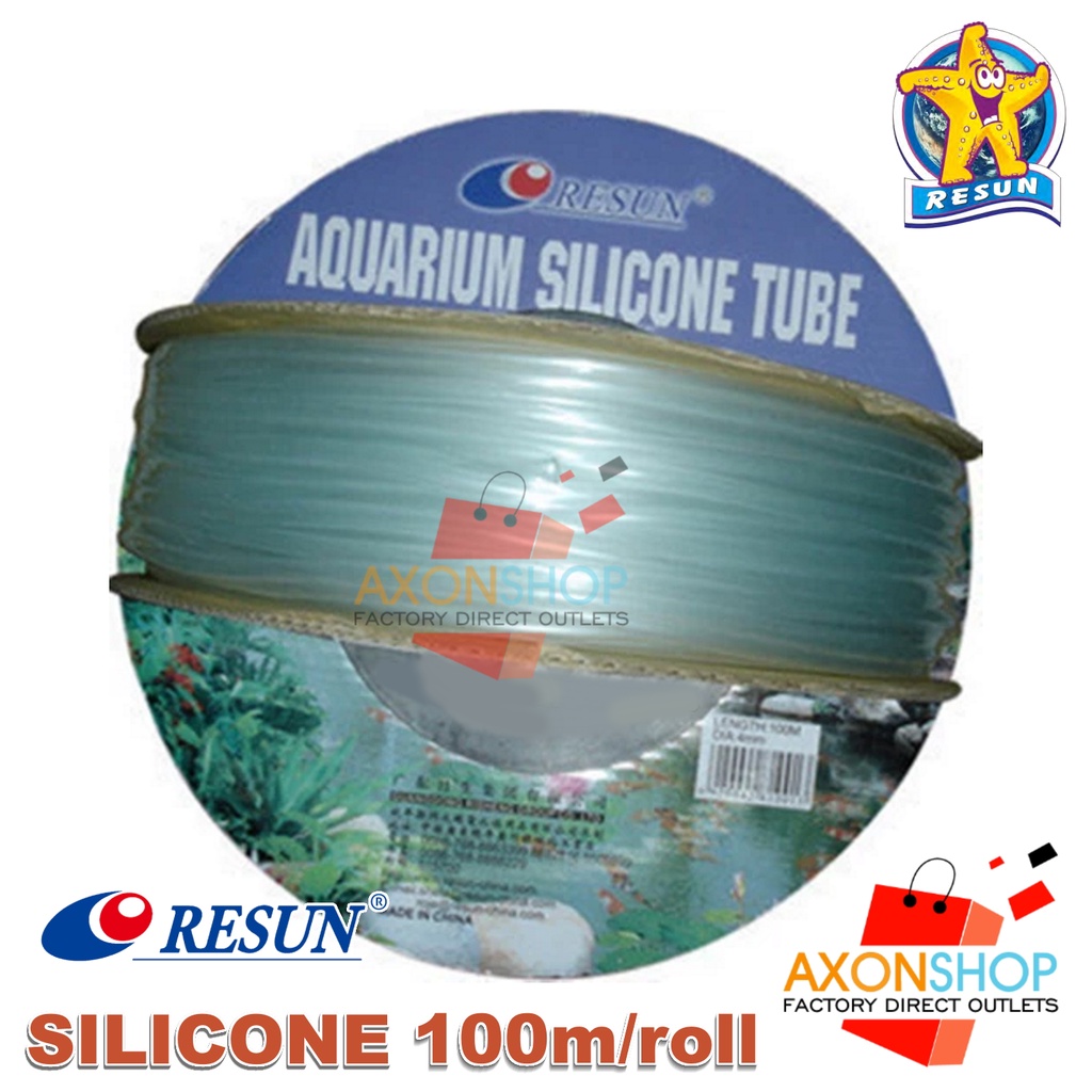 Roll Selang Aerator 100m RESUN Udara Elastis Airasi Aquarium Ikan 100 ...