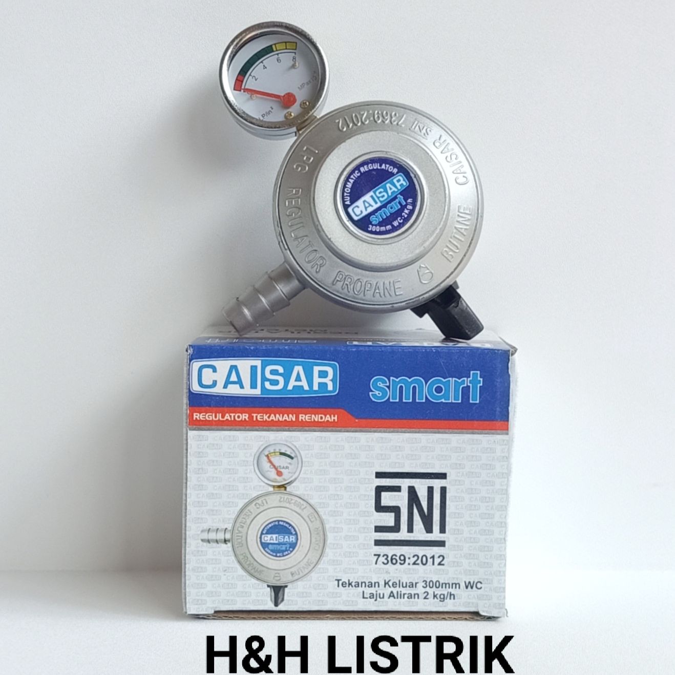 CAISAR - Regurator Gas Meter / Ampare Smart SNI 3kg & 12kg | Lazada Indonesia