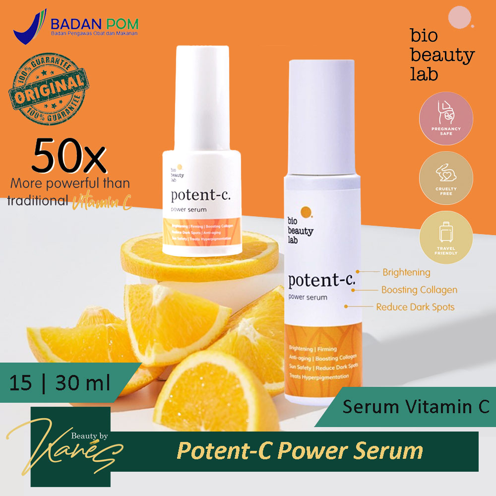 Bio Beauty Lab Potent-C Power Serum Vitamin C Face Serum Wajah | Lazada ...