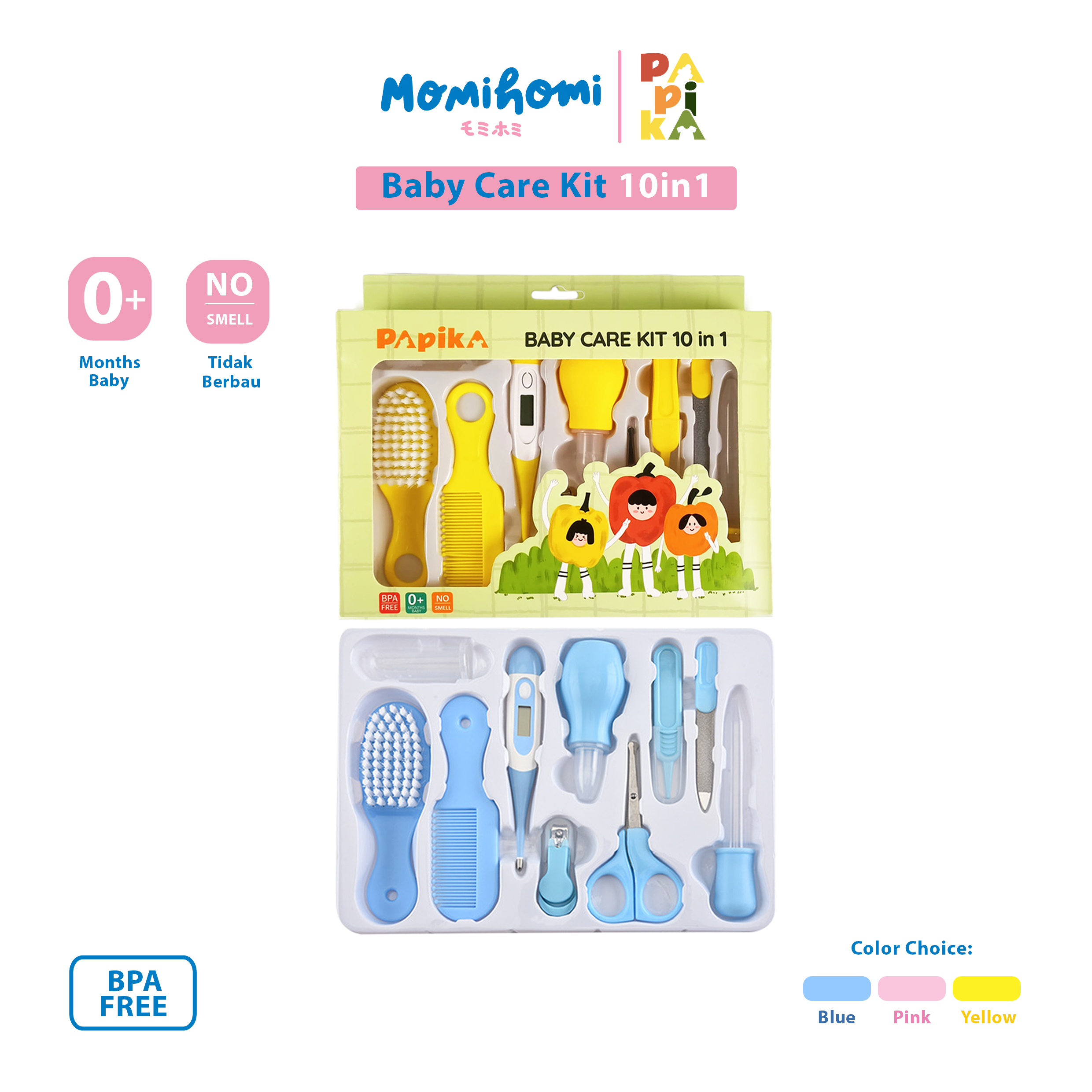 Papika Baby Care Kit Set 10 in 1 Set Perlengkapan / Peralatan / Alat ...
