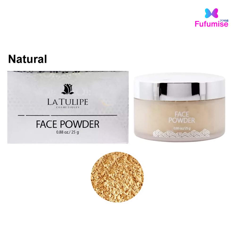 LA TULIPE Cosmetiques Face Powder 25gr | Bedak Tabur | Natural | Suntan | FUFUMISE | Lazada ...