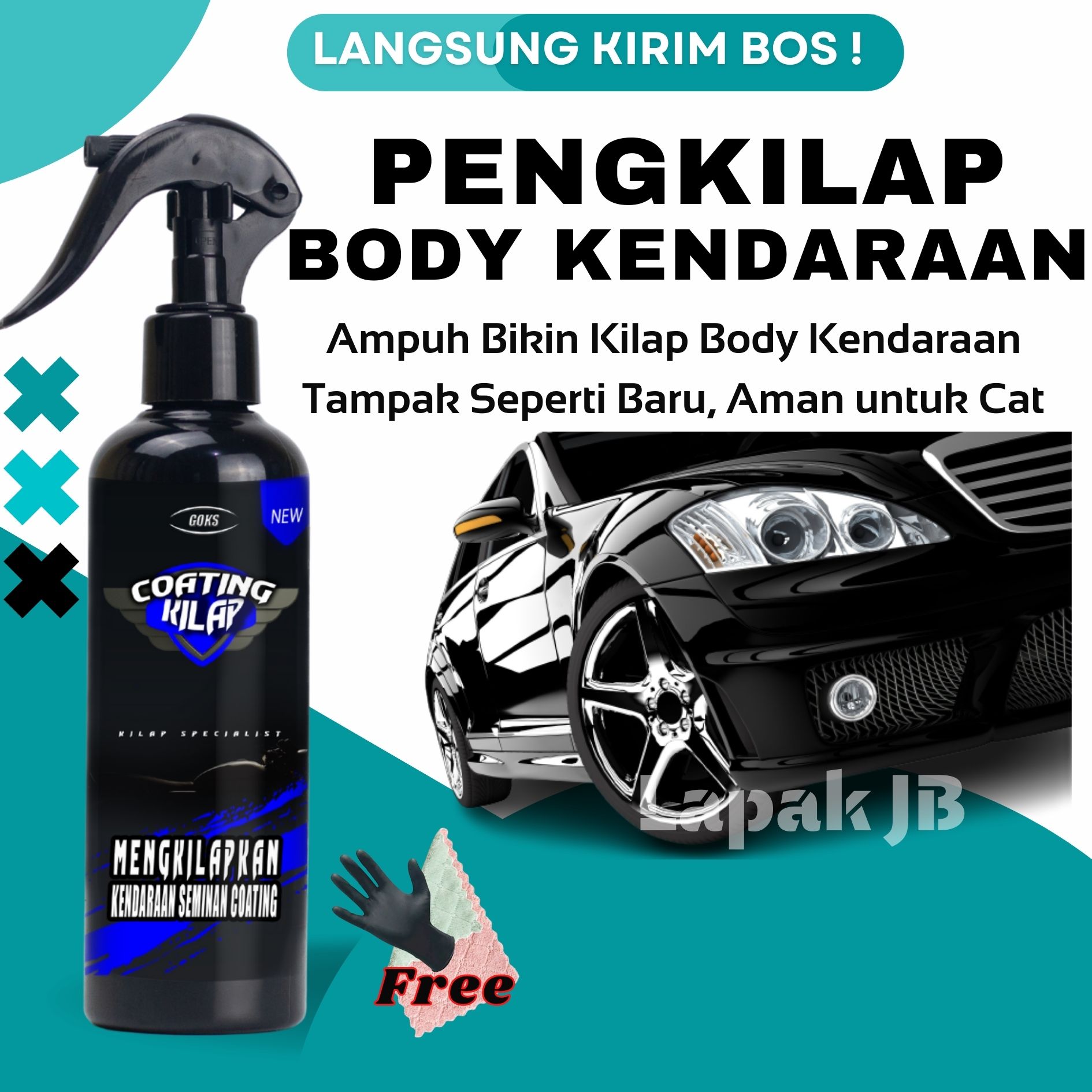 Pengkilap Body Motor Permanen Warna Pengkilat Bodi Mbl Tahan Lama ...