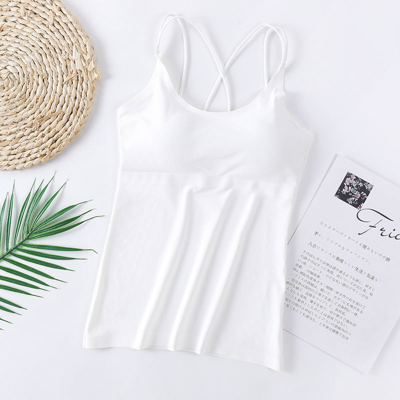 Niceface Baju Tanktop Bra Olahraga Push Up Wanita Tanpa Kawat Tali ...