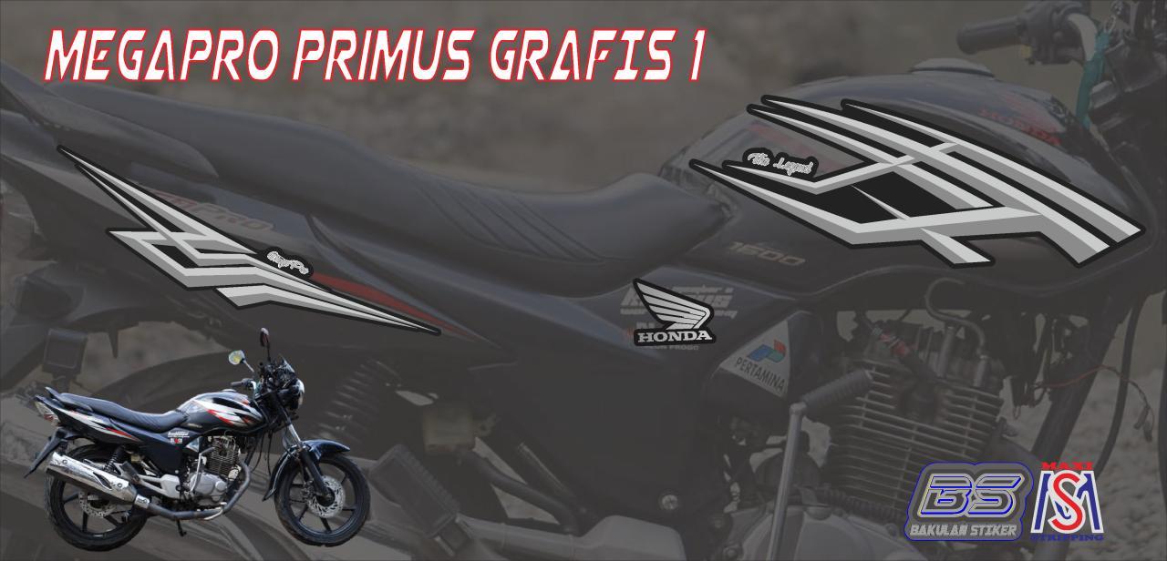 Stiker striping Honda MEGA PRO PRIMUS GRAFIS1 | Lazada Indonesia