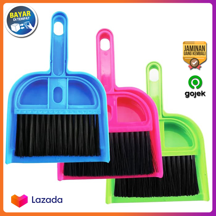 Sapu Pengki Set / Sapu dan Pengki Mini Set / Mini Dustpan | Lazada ...