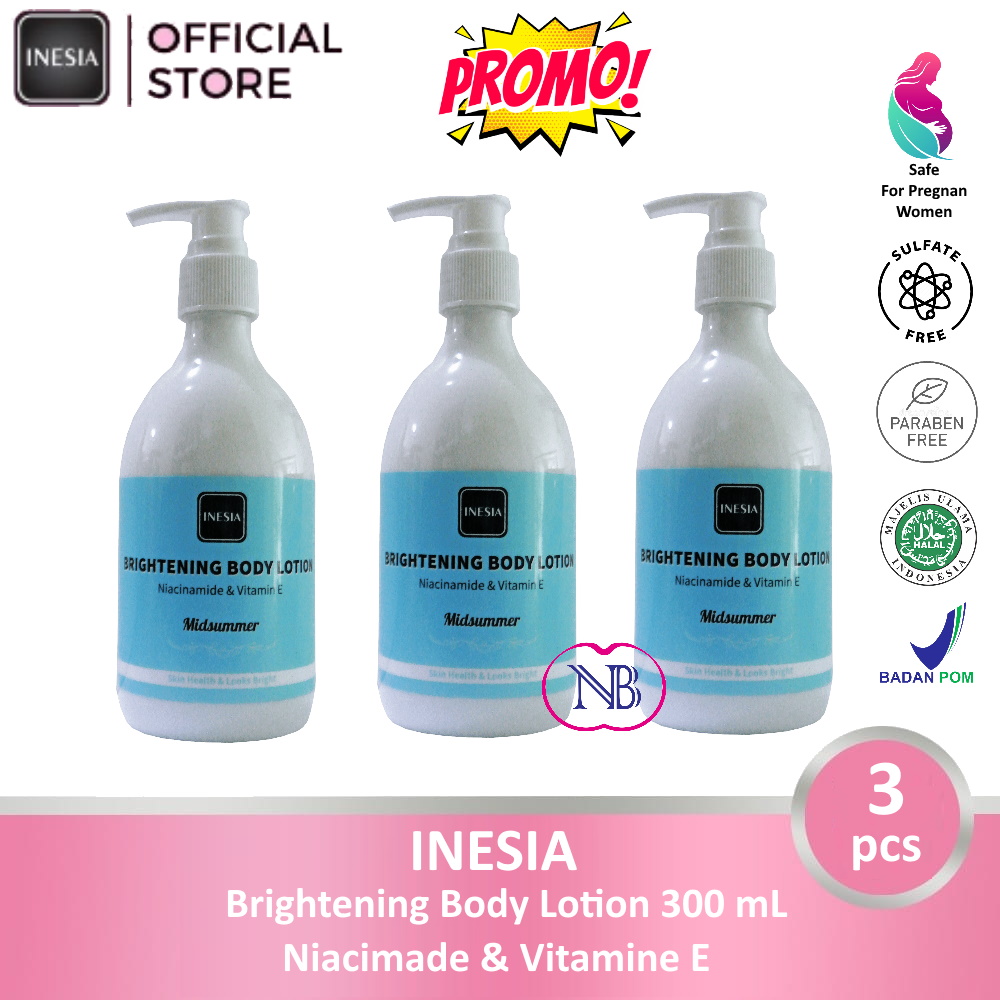 Inesia Brightening Body Lotion Midsummer 300ML /Body Lotion With ...