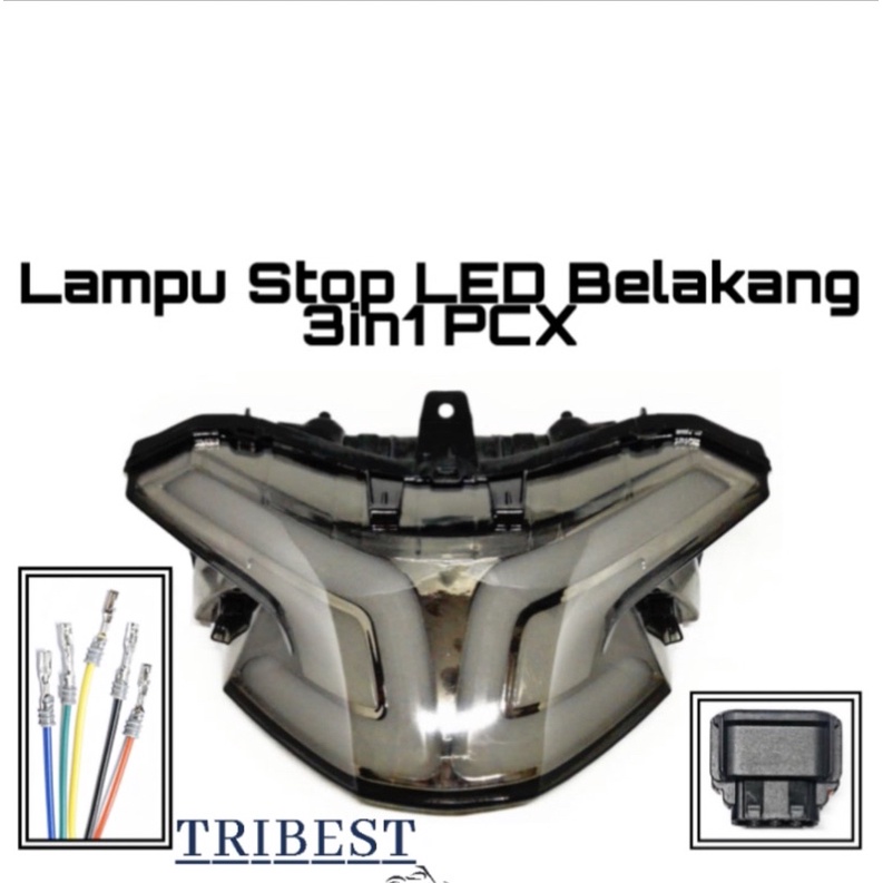 Lampu Stop Assy LED PCX 150 Lokal by Twins | Lazada Indonesia