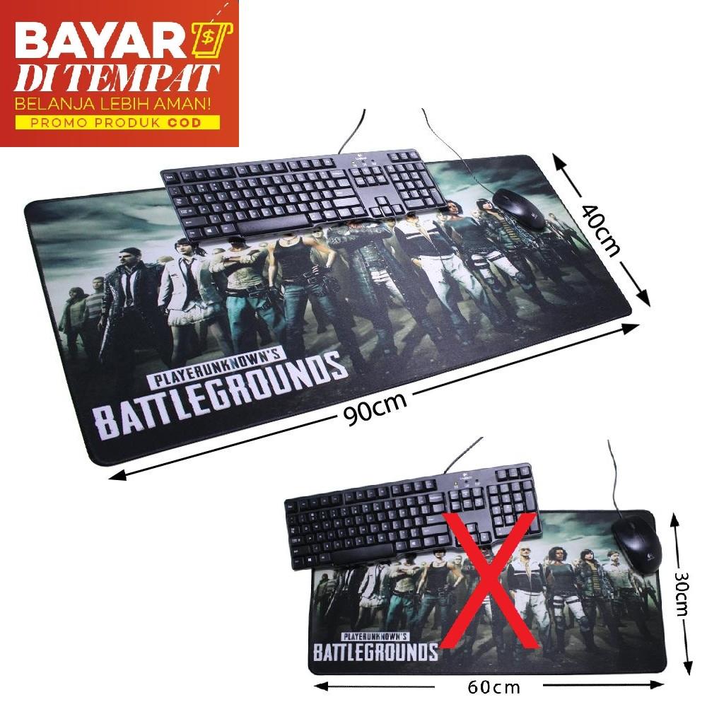 Mousepad Besar Lebar Gaming Mouse Pad Rubber PUBG BATTLEGROUNDS 40x90cm ...
