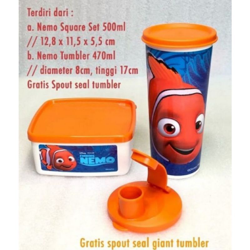 TEMPAT WADAH BEKAL break time set eceran (tanpa box) princess toy story ...