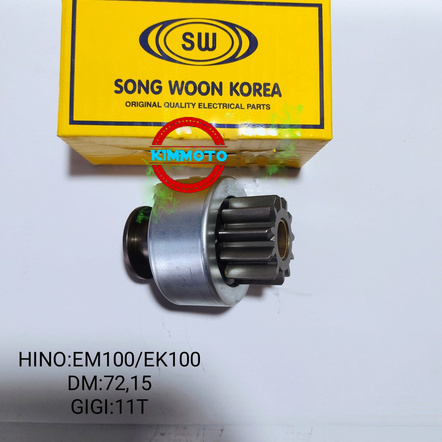 BENDIX DINAMO STARTER HINO JUMBO EM100 EK100 11T | Lazada Indonesia