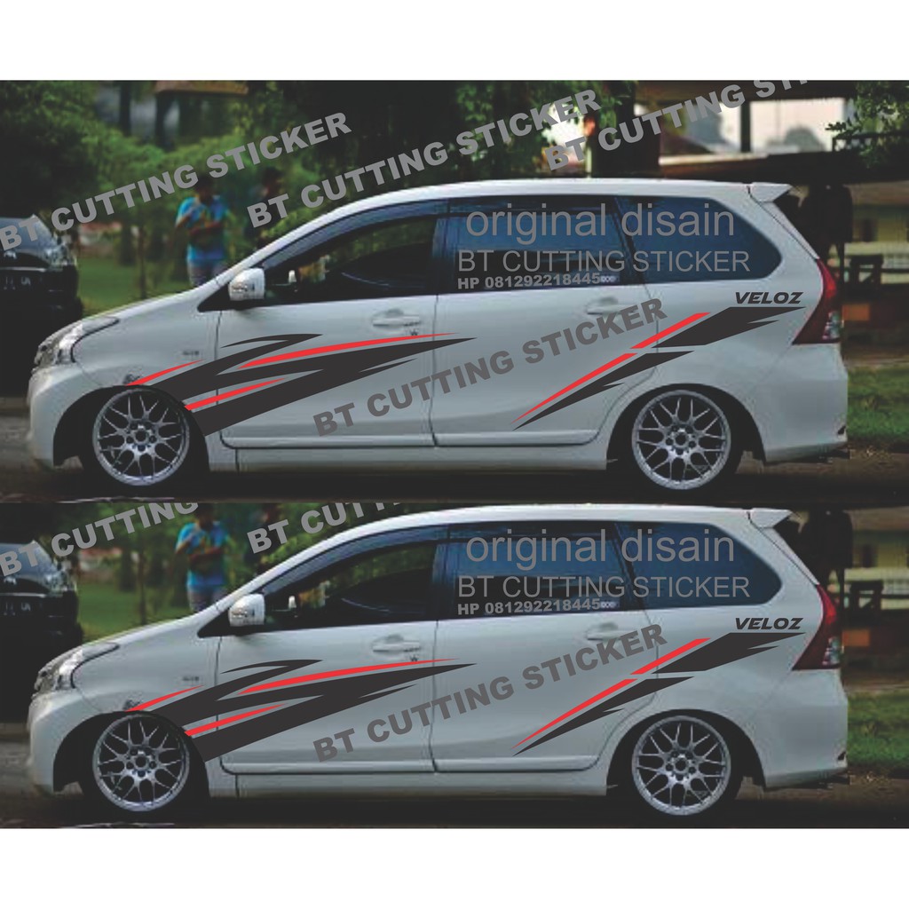 STICKER MOBIL AVANZA VELOZ TOYOTA AVANZA | Lazada Indonesia