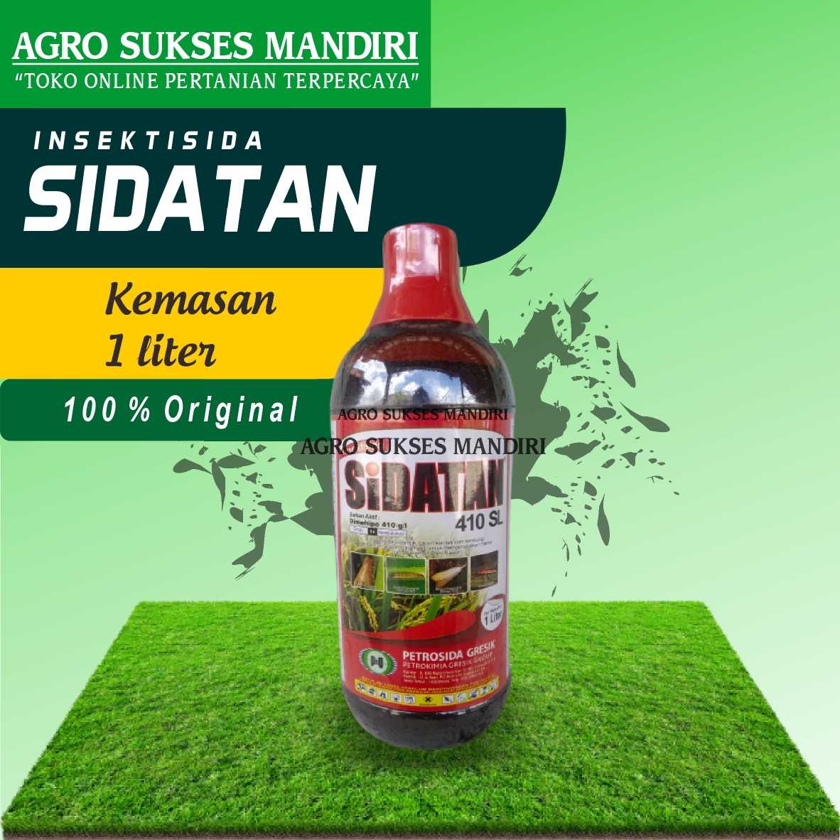 Sidatan 410SL Kemasan 1 liter/Sidatan 410SL Kemasan 1000 ml/Insektisida ...