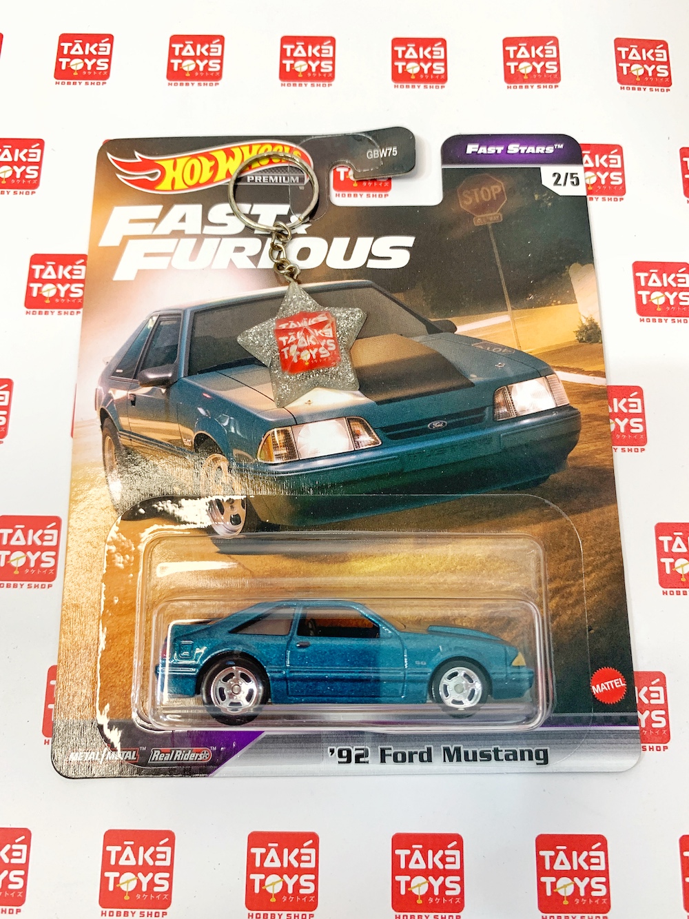 Hot Wheels Premium Fast And Furious Fast Stars - 92 Ford Mustang ...