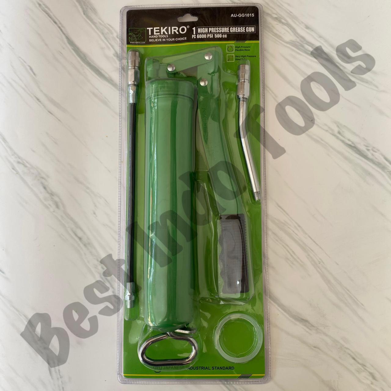 GREASE GUN TEKIRO 100 CC ; 500 CC / POMPA GEMUK TANGAN TEMBAKAN STAMPET ...