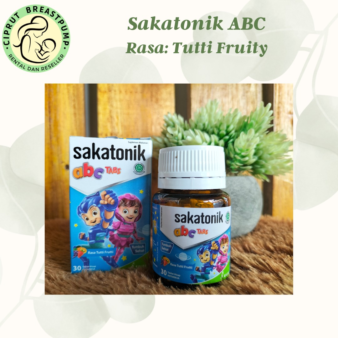 Sakatonik ABC Tablet Vitamin Anak - 30 tabs - Rasa Strawberry / Anggur ...