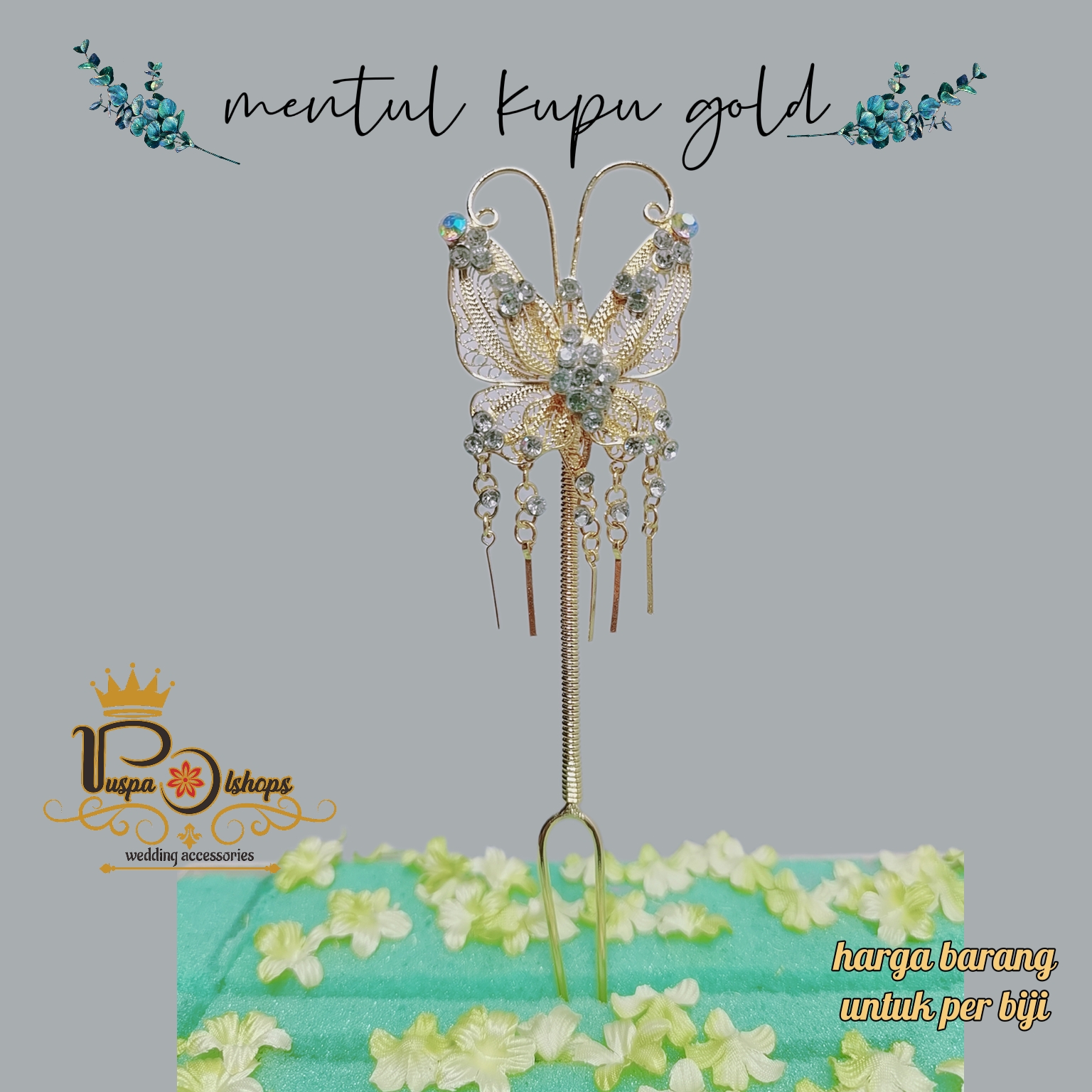 CUNDUK MENTUL KEMBANG GOYANG KUPU TRAP HARGA PER BIJI | Lazada Indonesia