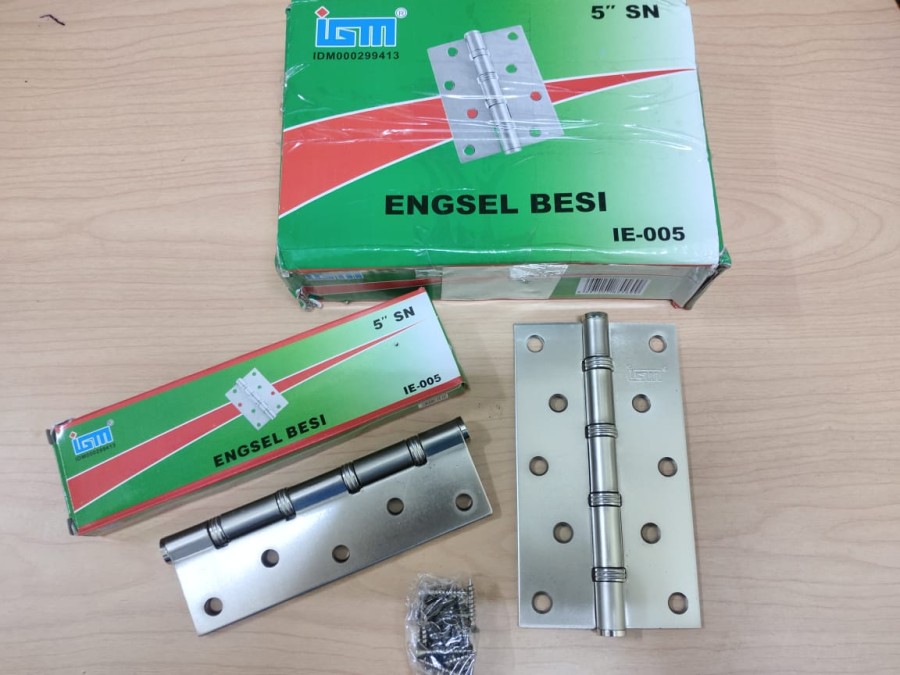 MG - Engsel Tebal Stainles 5" Inch Bagus / Engsel Pintu Jendela Stenlis ...