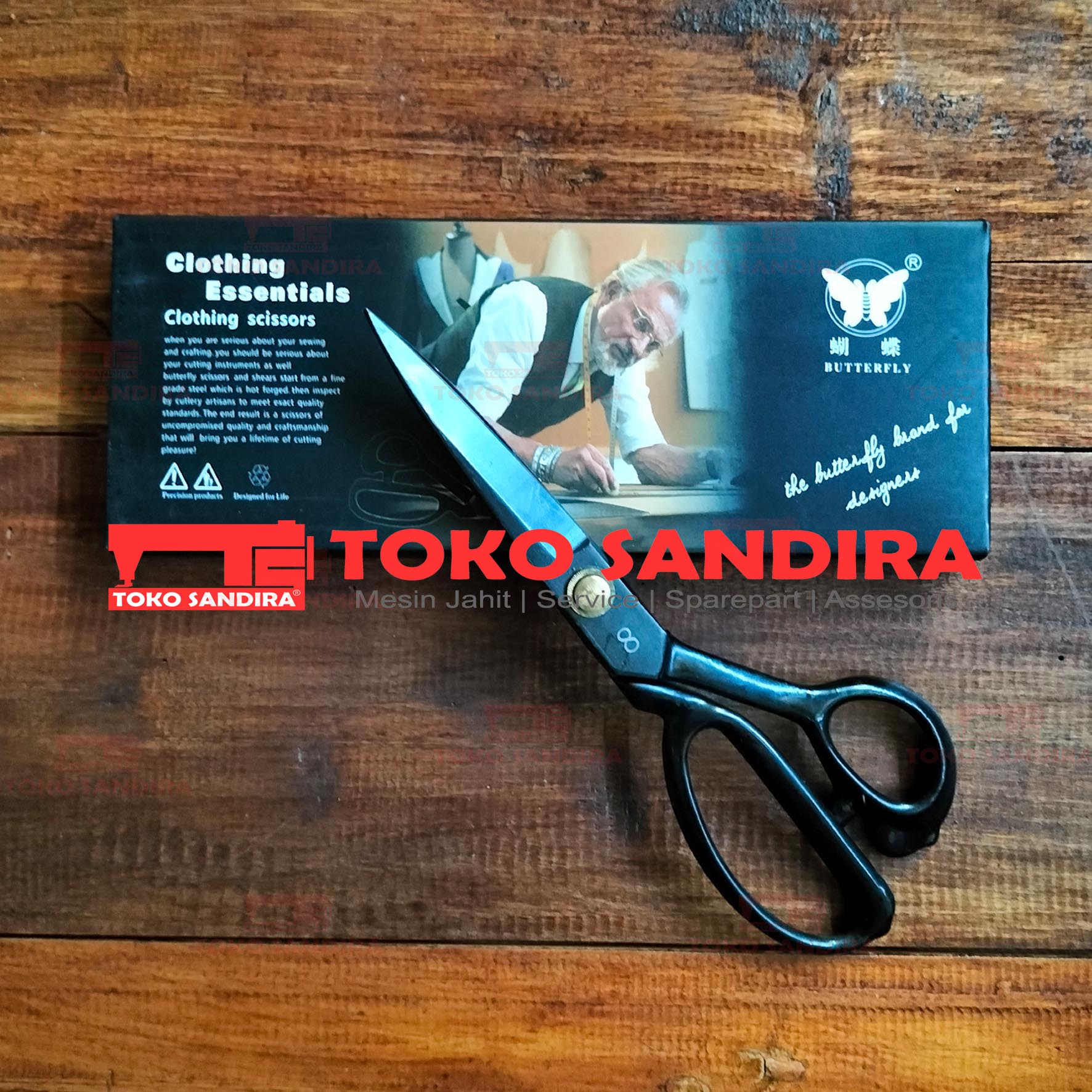 Gunting Kain Butterfly 8 in-9 in-10 in/gunting butterfly 8 in-9 in-10 ...