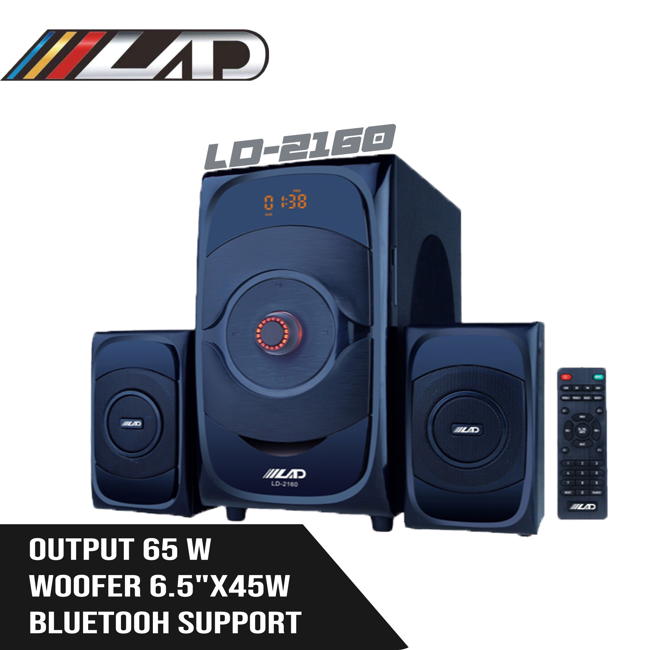 Speaker Aktif LAD 2161 dan 2160 Bluetooth | Lazada Indonesia