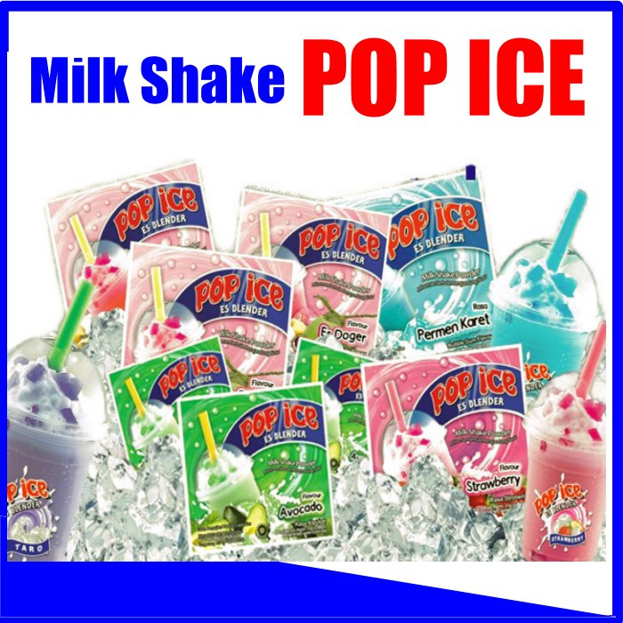 POP ICE Milkshake All Varian Sachet 25gr x 3s' | Lazada Indonesia