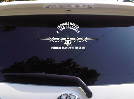 Sticker Lockheed Martin c-130 Hercules Sticker Pesawat Angakat Tni Au ...