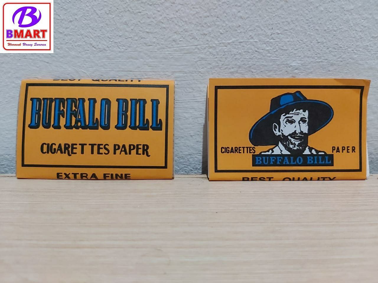 Kertas Rokok papir papier paper cap koboy buffalo bill Polos | Lazada ...