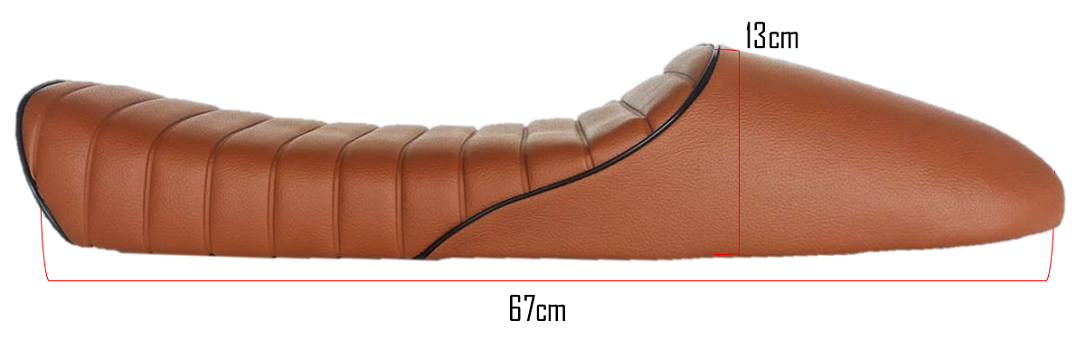 Jok Cafe Racer W175 Horisontal Coklat | Lazada Indonesia