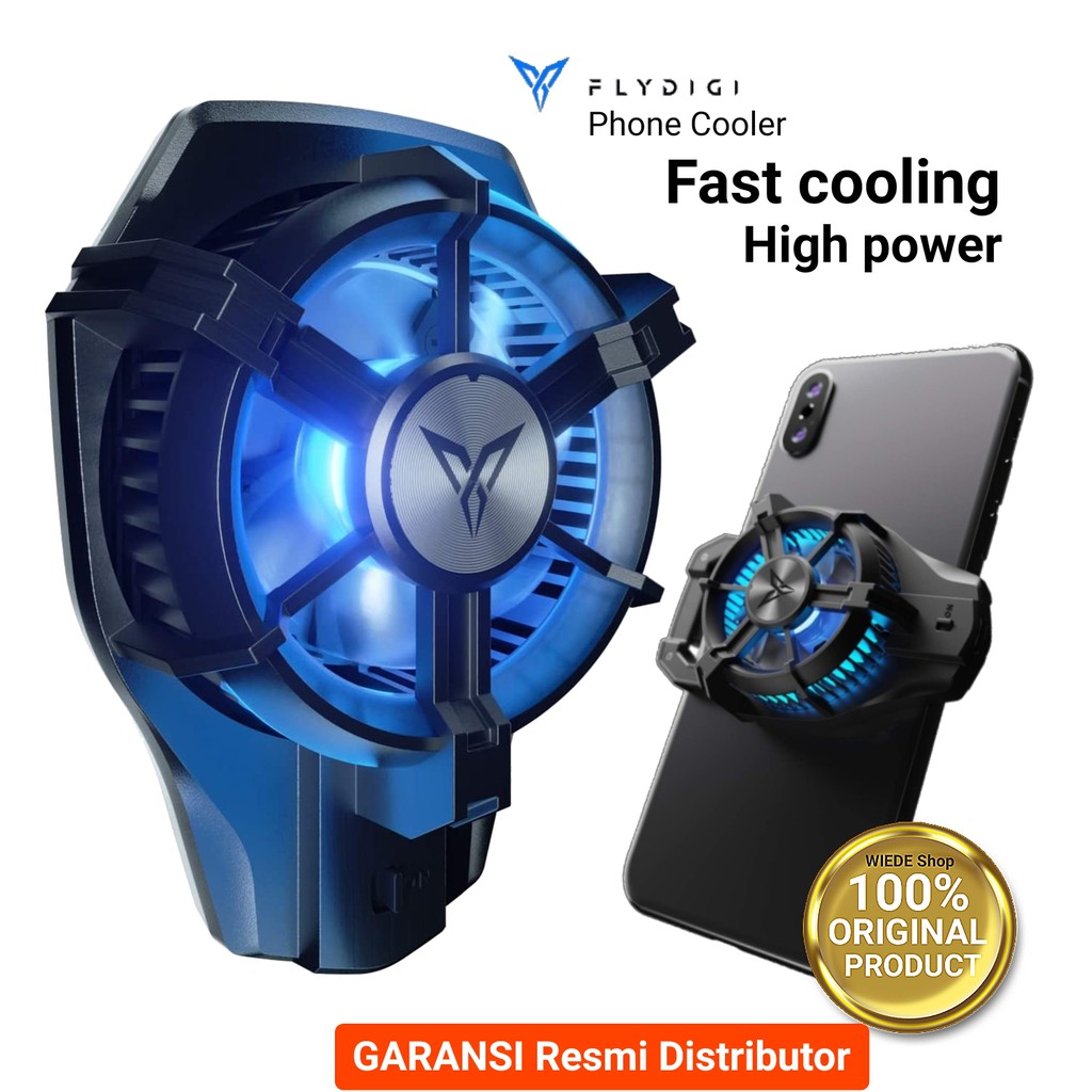 Phone Cooler FLYDIGI Wasp Wing 2 Pro Super Fast Cooling Fan Pendingin HP | Lazada Indonesia