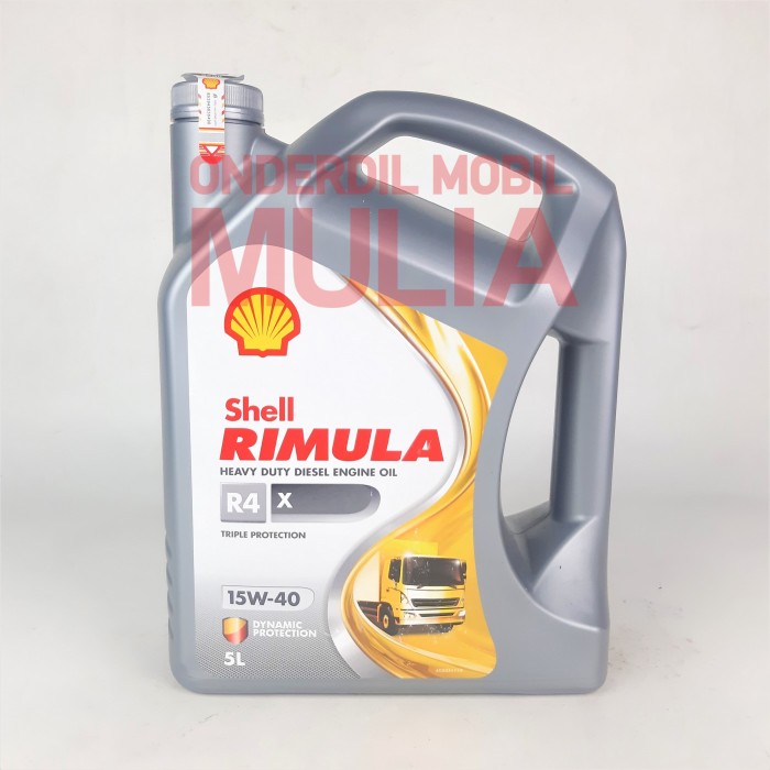 Shell Rimula R4X 15W-40 Oli Mobil Mesin Diesel 5 Liter HARGA GROSIR ...