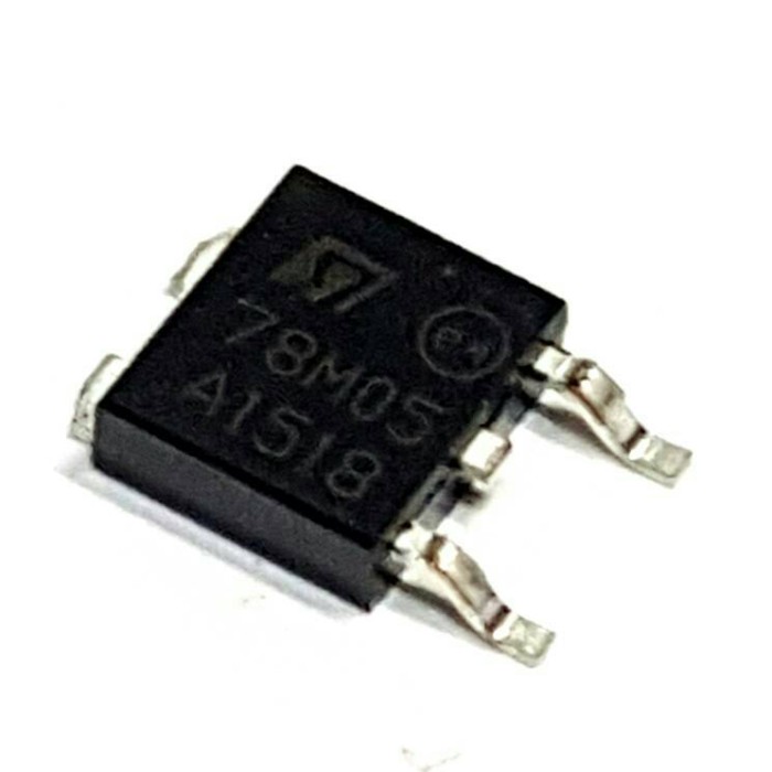 78M05 LM78M05 7805 D-PAK 5V Positive Voltage Regulator Tegangan ...