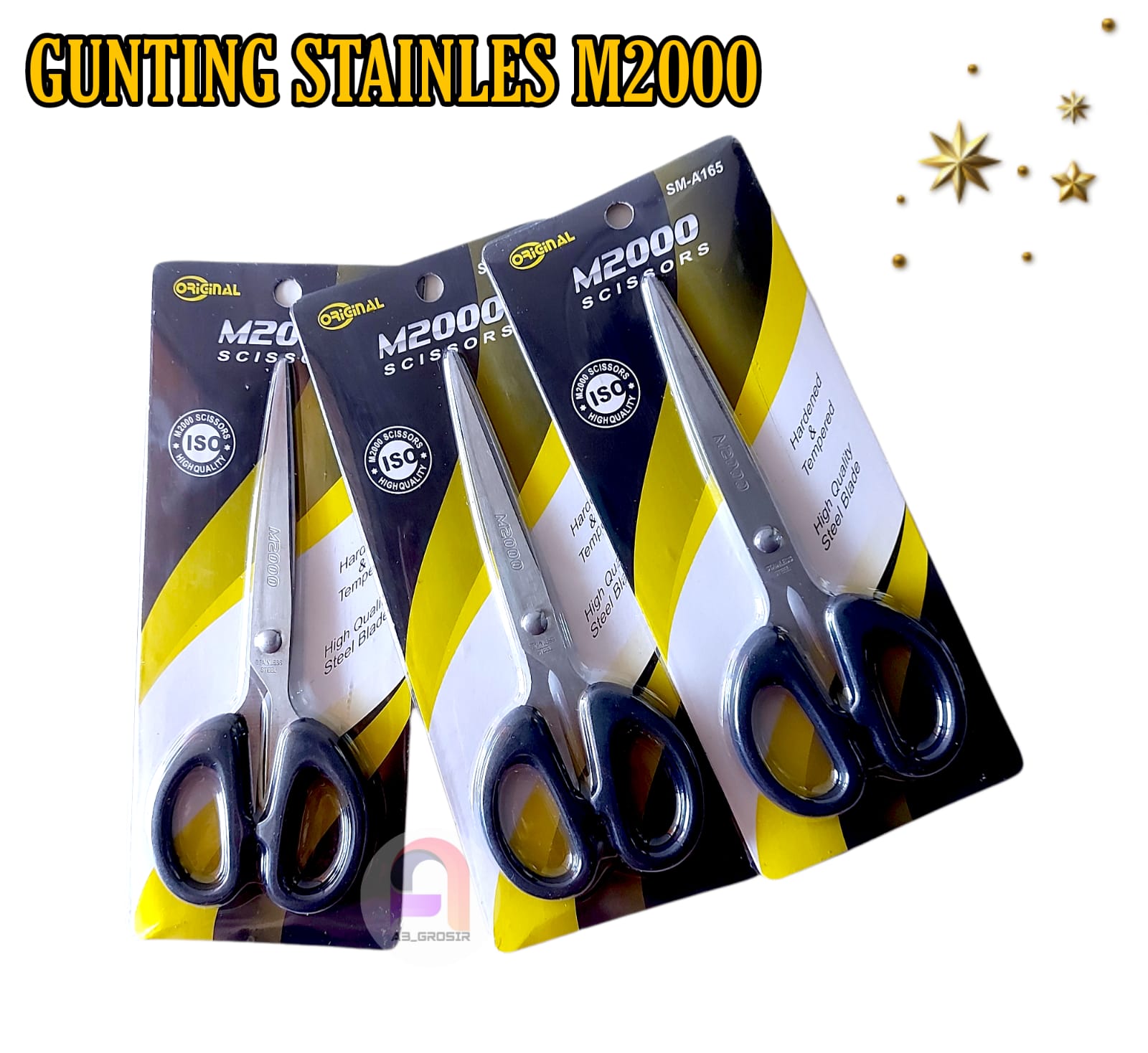 GUNTING BAJA STAINLES M2000 / Gunting M2000 Baja Anti Karat | Lazada ...