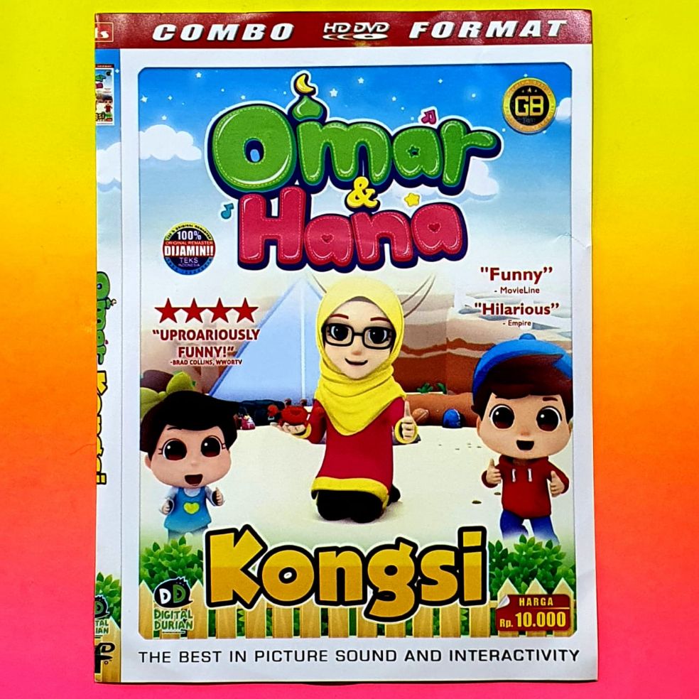 KASET DVD FILM OMAR HANA-KASET DVD KARTUN OMAR HANA-KASET DVD OMAR DAN HANA-OMAR DAN HANA-FILM ...