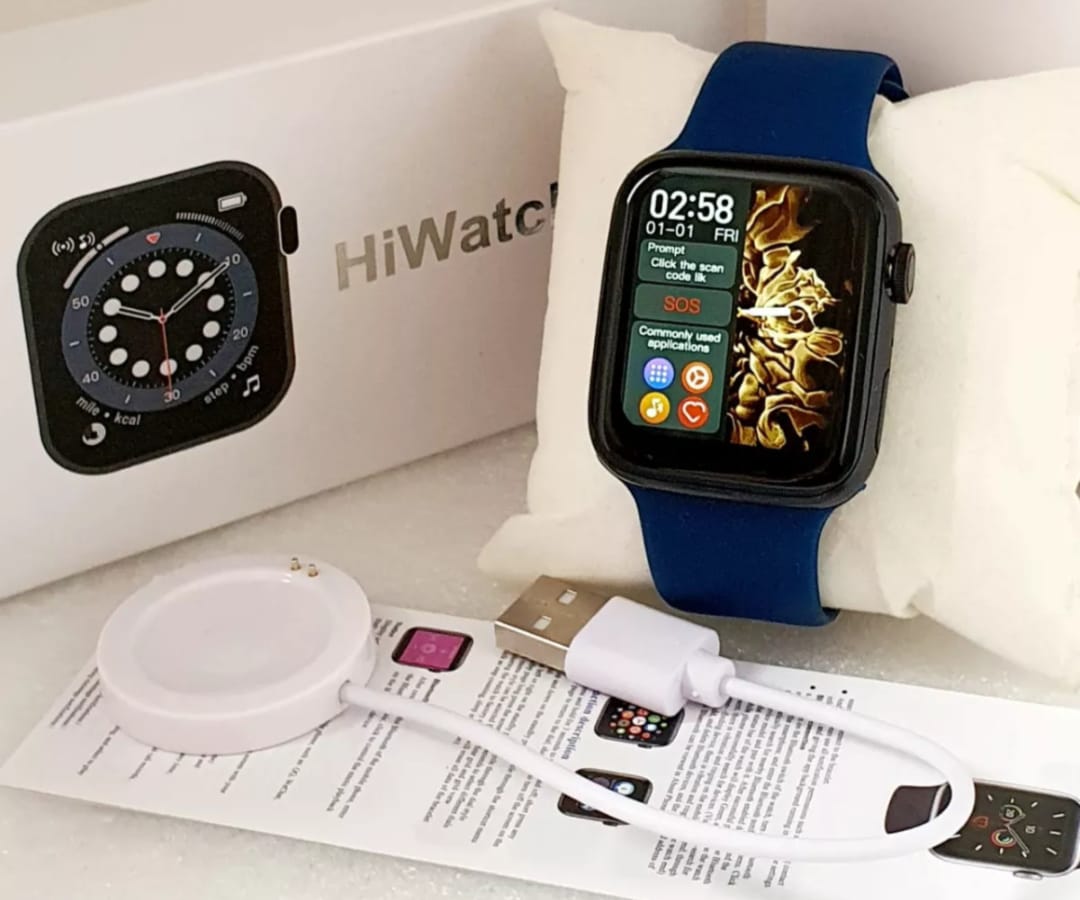 Smartwatch T500 Plus Full Screen aplikasi Hiwatch bisa menerima ...