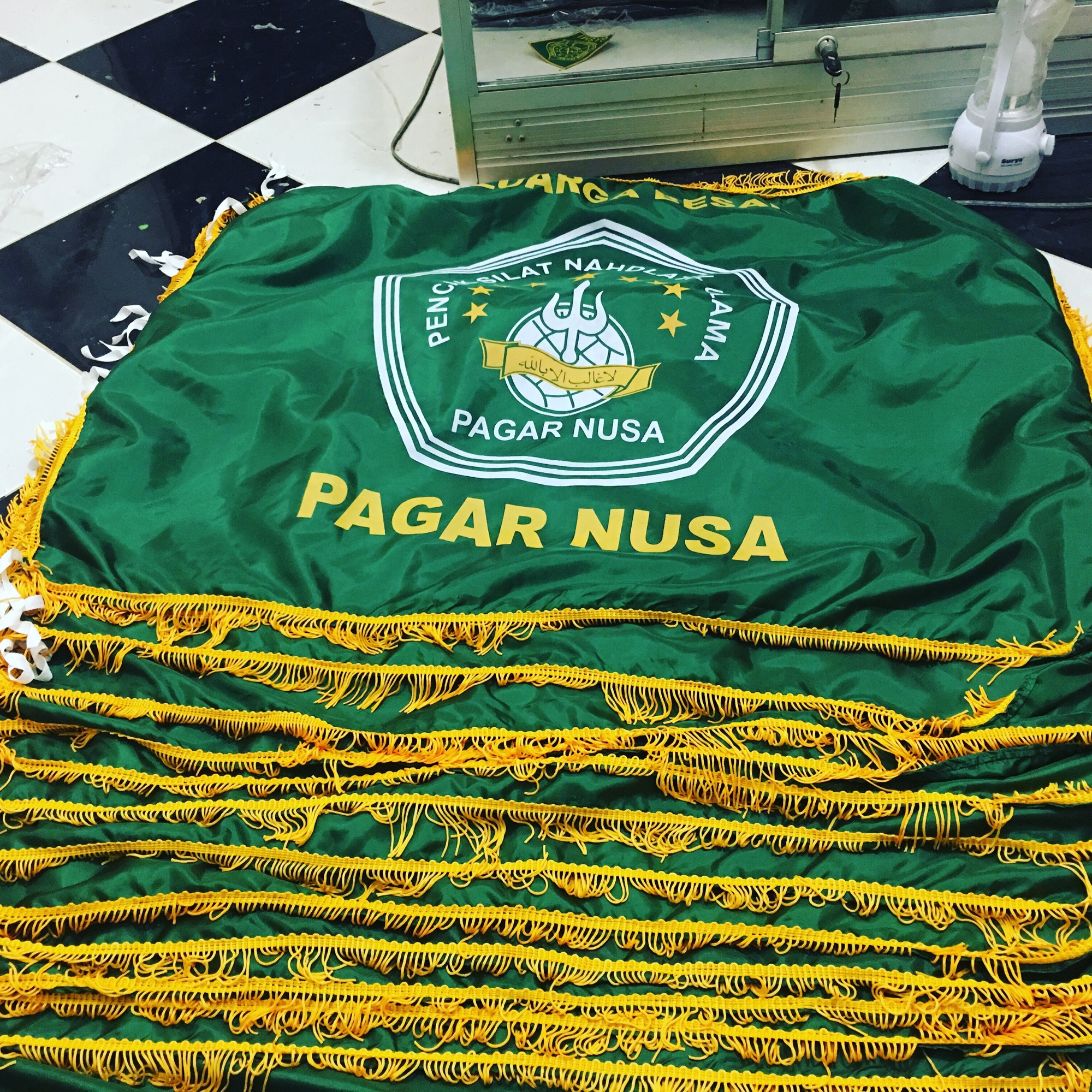 Bendera pagar nusa panjang 1m x75cm hijau | Lazada Indonesia