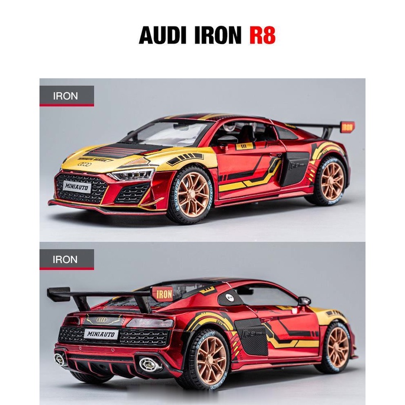 diecast Audi R8 skala 1:24 Jianyuan Miniauto | Lazada Indonesia