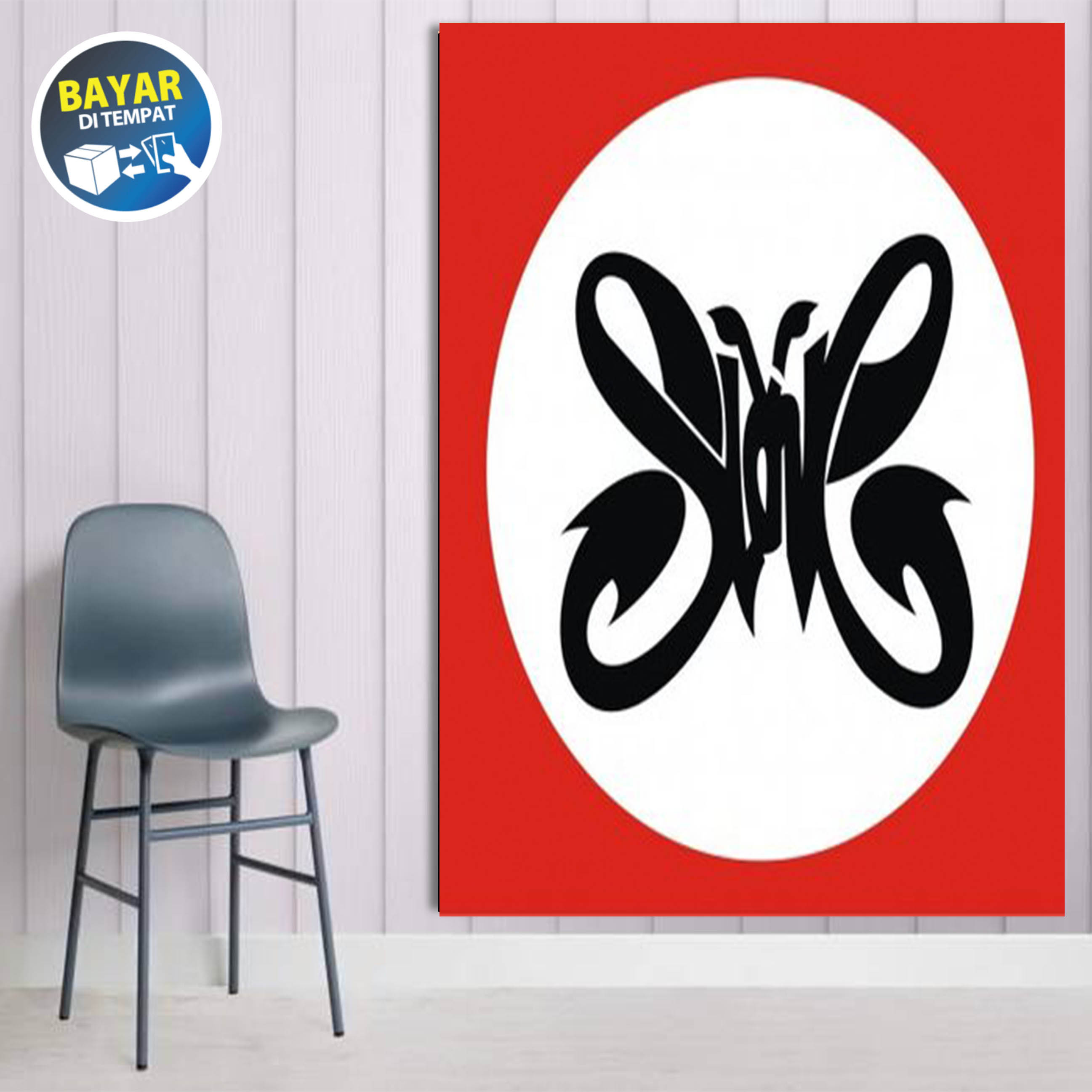 HIASAN DINDING TEMA SLANK / POSTER BAND SLANK / POSTER KAYU / WALL ...