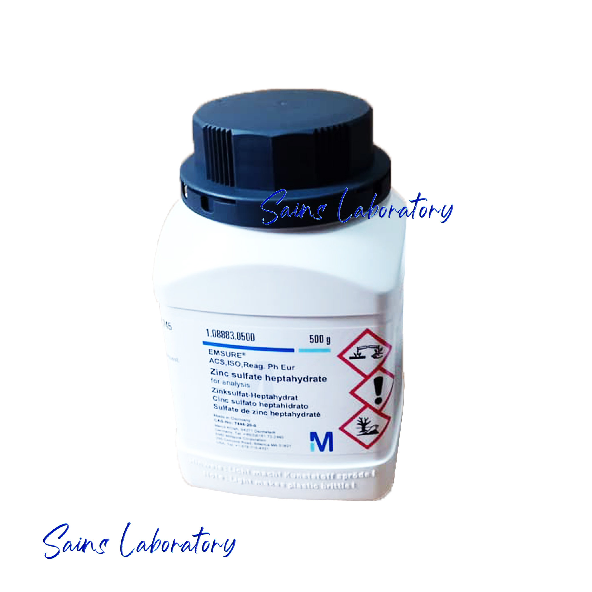 Zinc Sulfate Heptahydrate Serbuk 500 gr Merck Seng Sulfat Heptahidrat ...