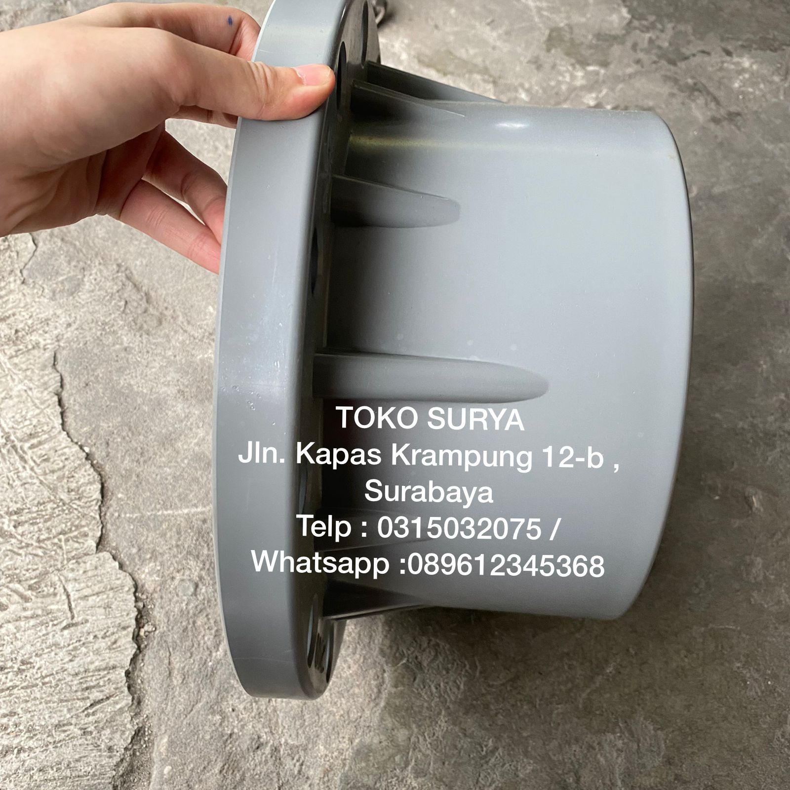 Flange Pipa 8" Flange Sock 8" AW KDJ Flange 8" Plendes PVC 8" PVC ...