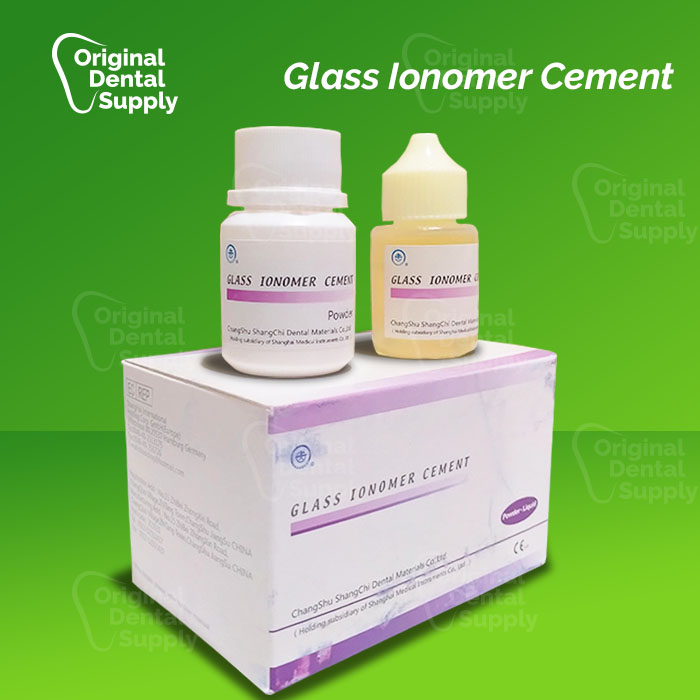 GIC Glass ionomer cement / Lem Behel Self Cure / Tambalan gigi permanent | Lazada Indonesia