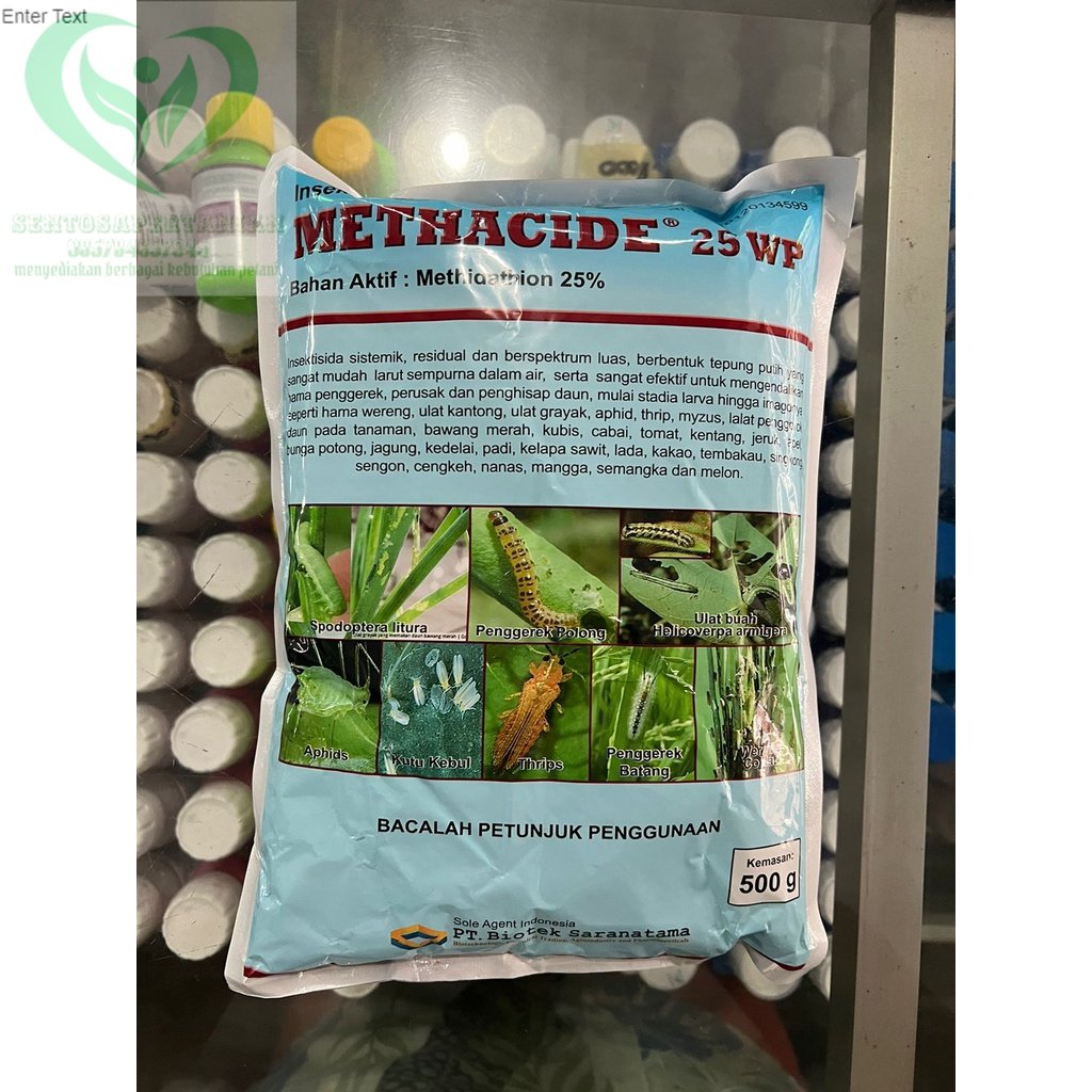 Insektisida METHACIDE 25WP isi 500gr dr PT Biotek Saranatama M | Lazada ...