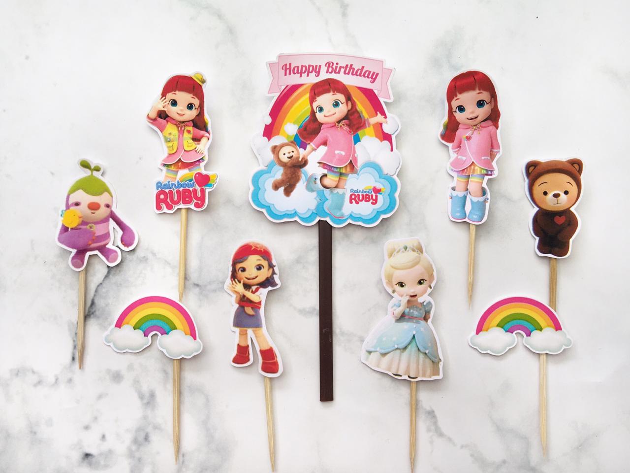 TOPPER RAINBOW RUBY | Lazada Indonesia