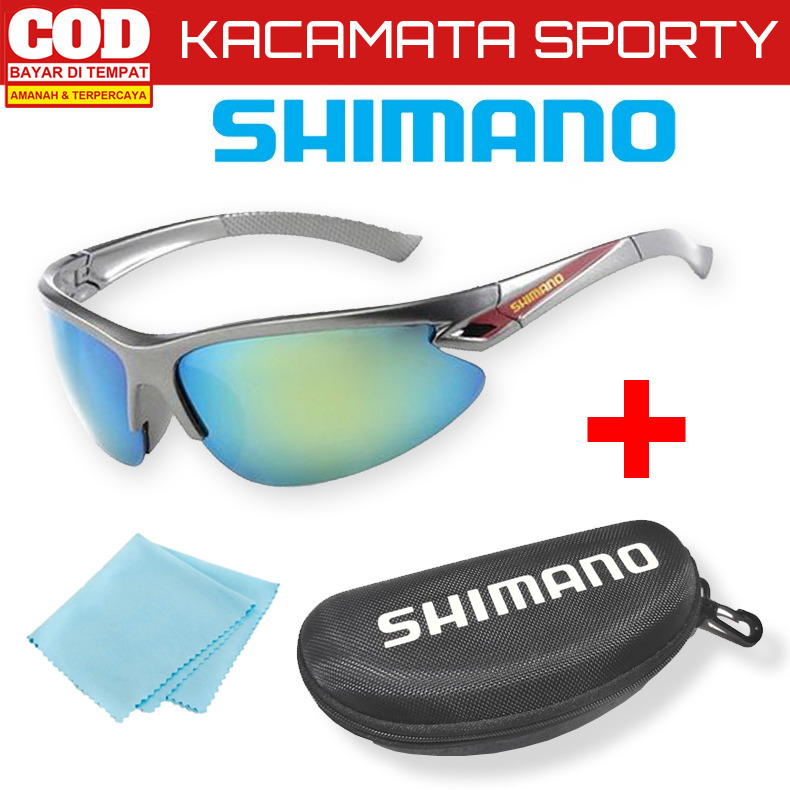 Kacamata Shimano Pancing Sepeda Berburu Gowes dan Olahraga Outdoor Unisex | Lazada Indonesia