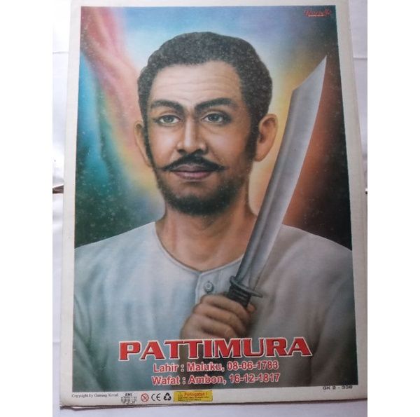 poster pahlawan Pattimura | Lazada Indonesia