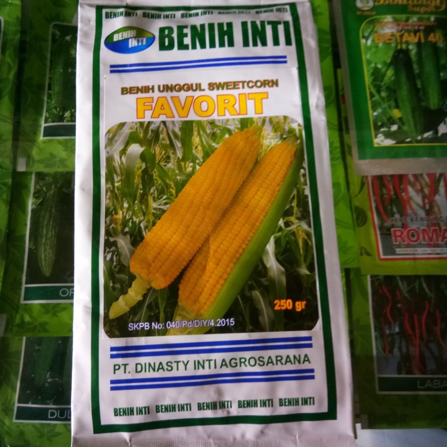 Benih jagung Manis Favorit 250gr Benih Inti | Lazada Indonesia