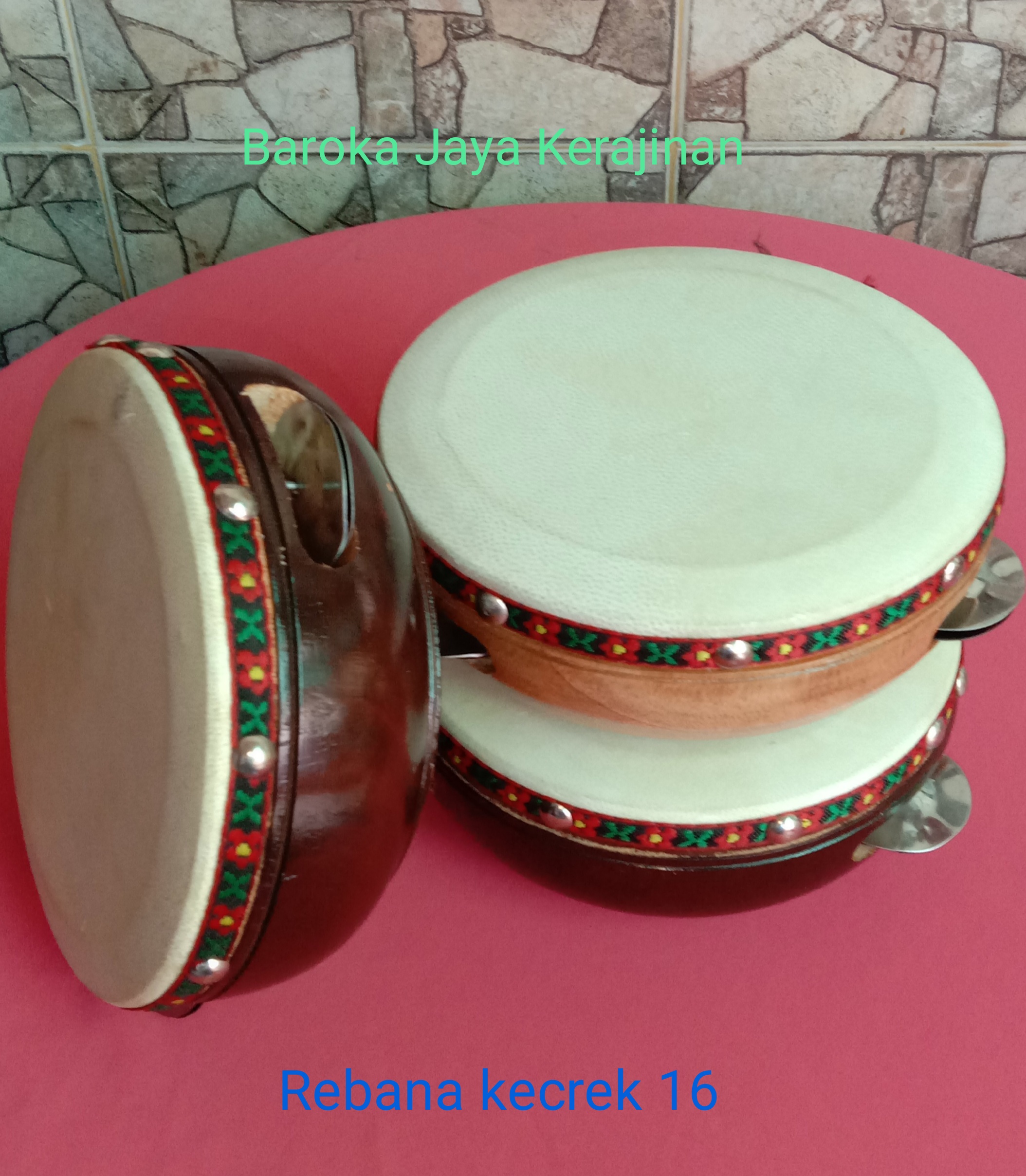 Rebana kecrek ukuran 16 cm | Lazada Indonesia