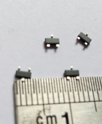 Transistor IC chip NPN componen electronic transistor NPN 150mA 50V kec ...
