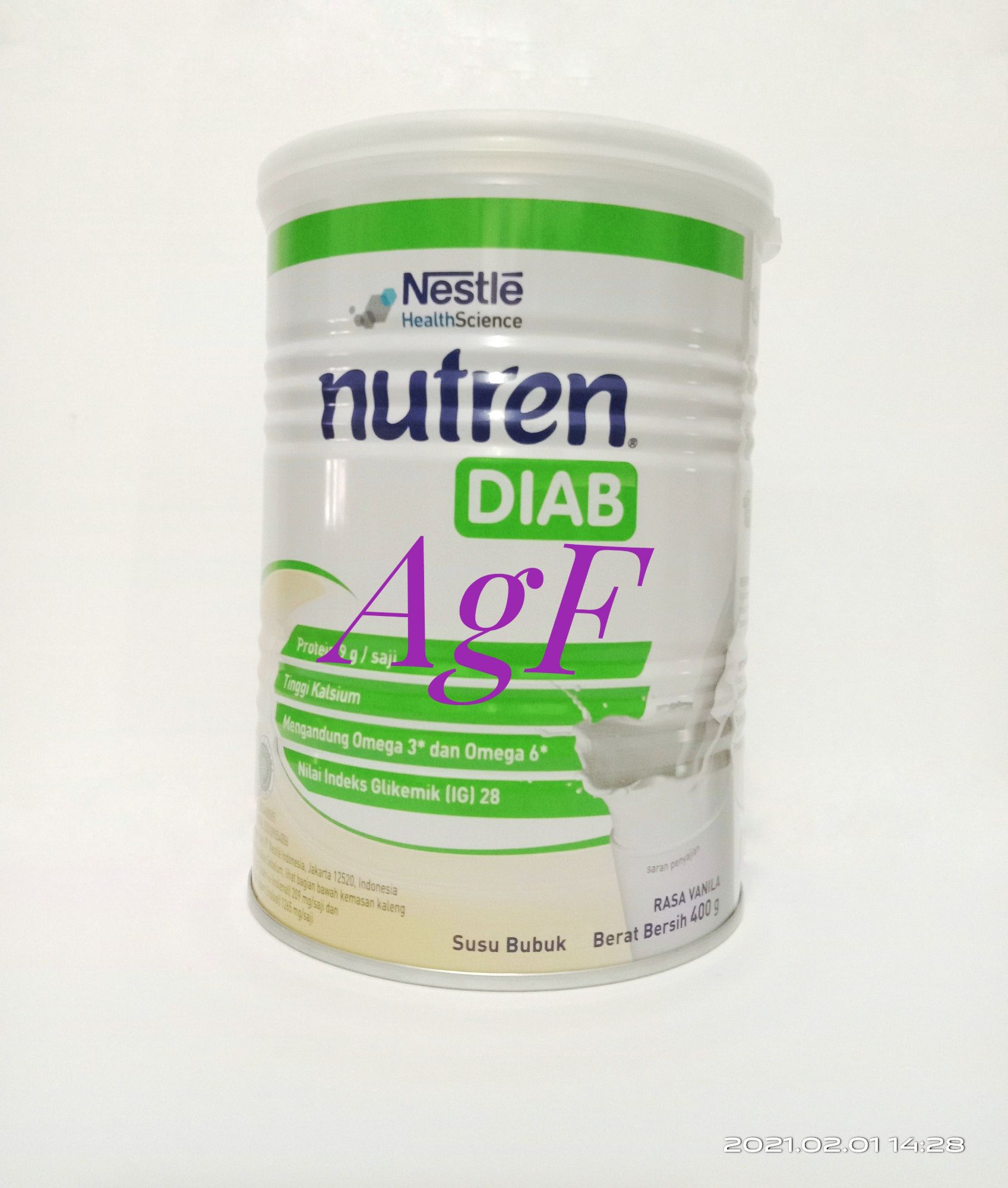 Nutren Diab 400 g atau gram (Nestle) | Lazada Indonesia